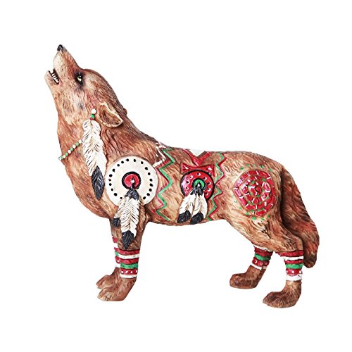 Pacific Giftware The Wolf Spirit Collection Revered War Wolf Spirit ...