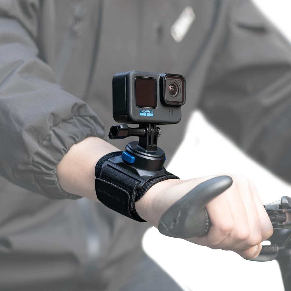 Amazon.com : ParaPace 360 Degree Rotation Hand Strap Mount for GoPro ...