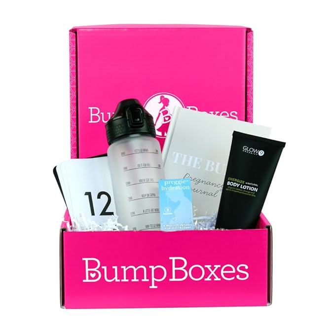 Amazon.com : Bump Boxes 1st Trimester Pregnancy Gift Box for Expecting ...