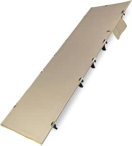 Amazon.com: YUEHUINIAO Portable Folding Bed Camping Cot Aluminum Alloys ...