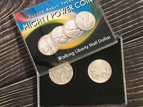 Amazon.com: SUMAG Mighty Power Coin (Walking Liberty Half Dollar) Magic ...