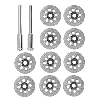 10Pcs Diamond Cutting Wheel, Diamond High Speed Cutting Disc, Coated ...