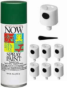 Amazon.com : Spray Paint Caps for Krylon Now Spray Paint, Hunter Green ...