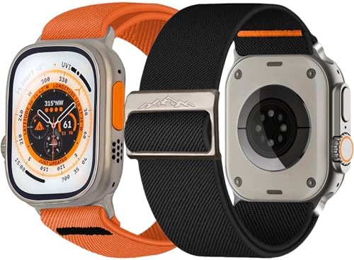 Amazon.com: ULTIMAL Ultrawide for Apple Watch Band Ultra/Ultra2 49mm ...