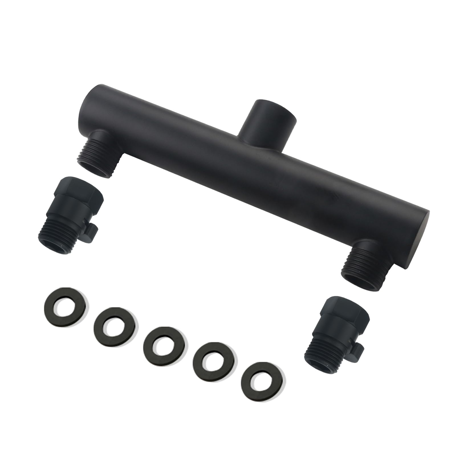 Double Head Showerhead Shower Head Manifold With Double Outlet And Shut ...