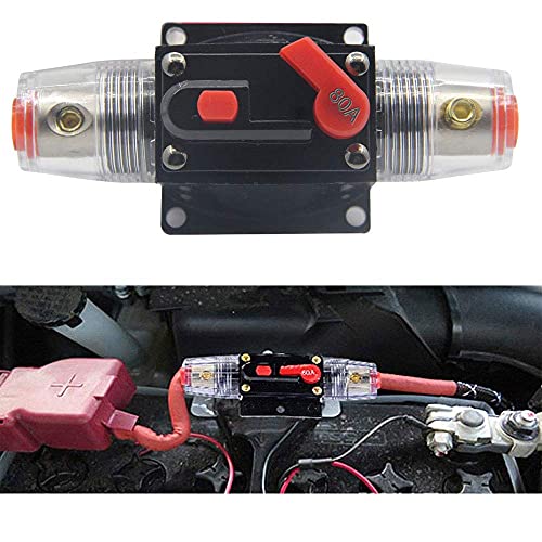 Snapklik.com : 80 Amps Circuit Breaker Car Stereo Switch Inline Fuse ...