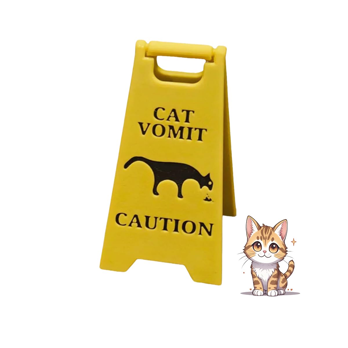 Amazon.com: Cat Vomit Sign,Dogs Vomit Sign,Cat Warning Sign Decoration ...