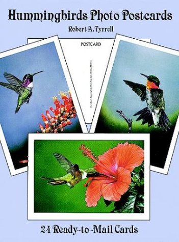 Hummingbirds Photo Postcards: 24 Ready-to-Mail Cards: Tyrrell, Robert A ...