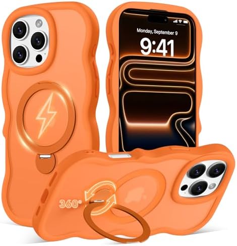 Amazon.com: Amzfield for iPhone 16 Pro Max Case with 360° Spin Magnetic ...