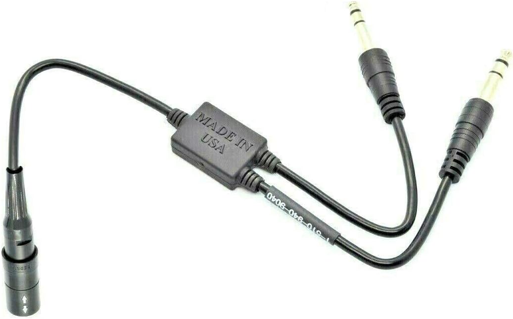 Amazon.com: Bose Lemo (6pin) to GA Dual Plug General Aviation Headset ...