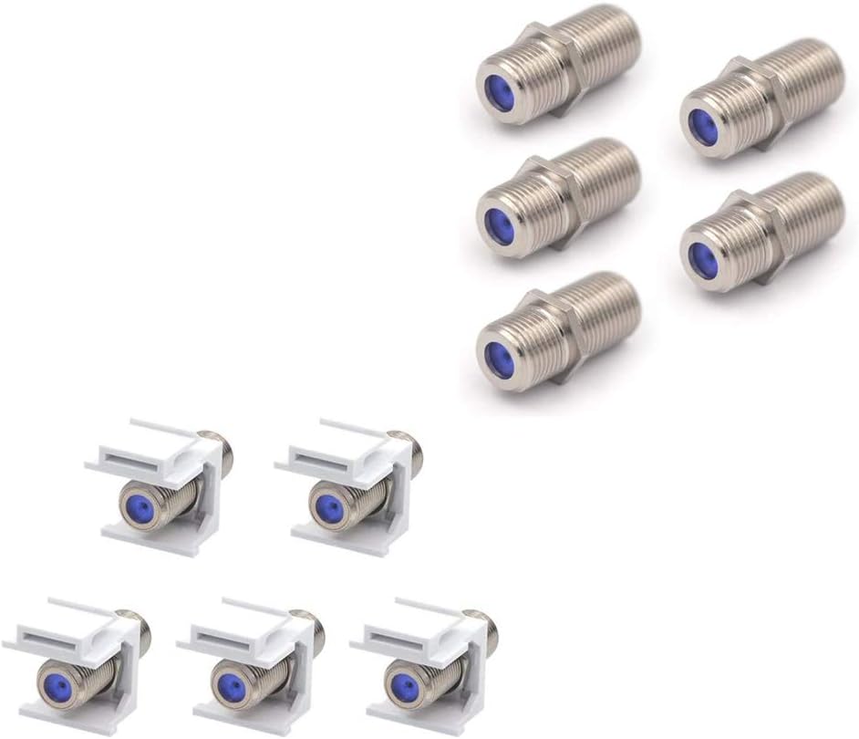 Amazon.com: VCE 5-Pack 3GHz F Type RG6 Coax Cable Female to Female ...