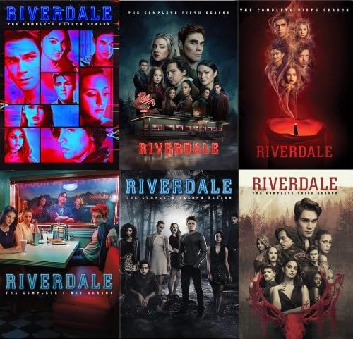 Amazon.com: Riverdale: The Complete Seasons 1, 2, 3, 4, 5 & 6 (DVD ...