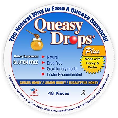 Amazon.com: Queasy Drops | 3 Pack: 21 Drops Each | Nausea Relief (Chemo ...