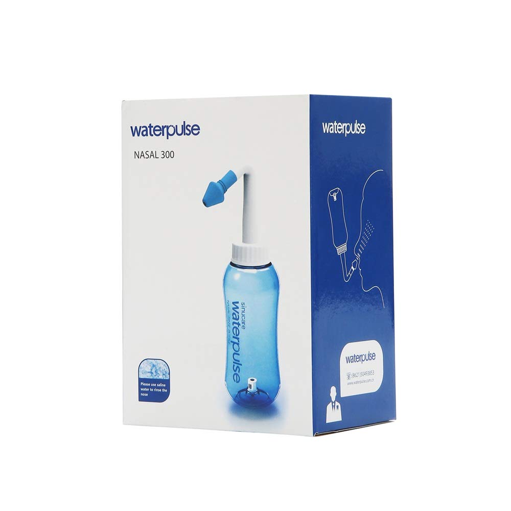 Neti Pot - Nasal Irrigation Wash Bottle, Sinus Rinse Salt Packets ...