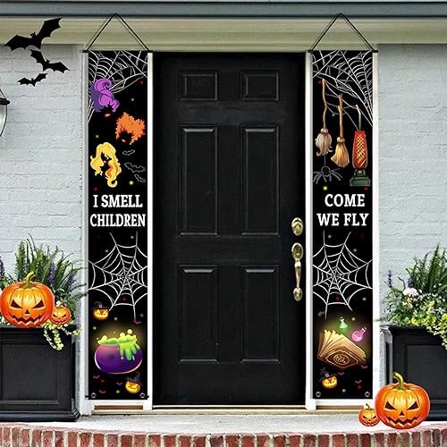 Amazon.com: Happy Storm Halloween Decorations Outdoor, I Smell Children ...