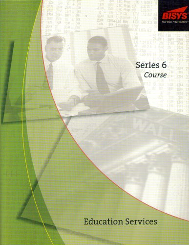 Series 6 Course Book (BISYS Education Services): BISYS Education ...