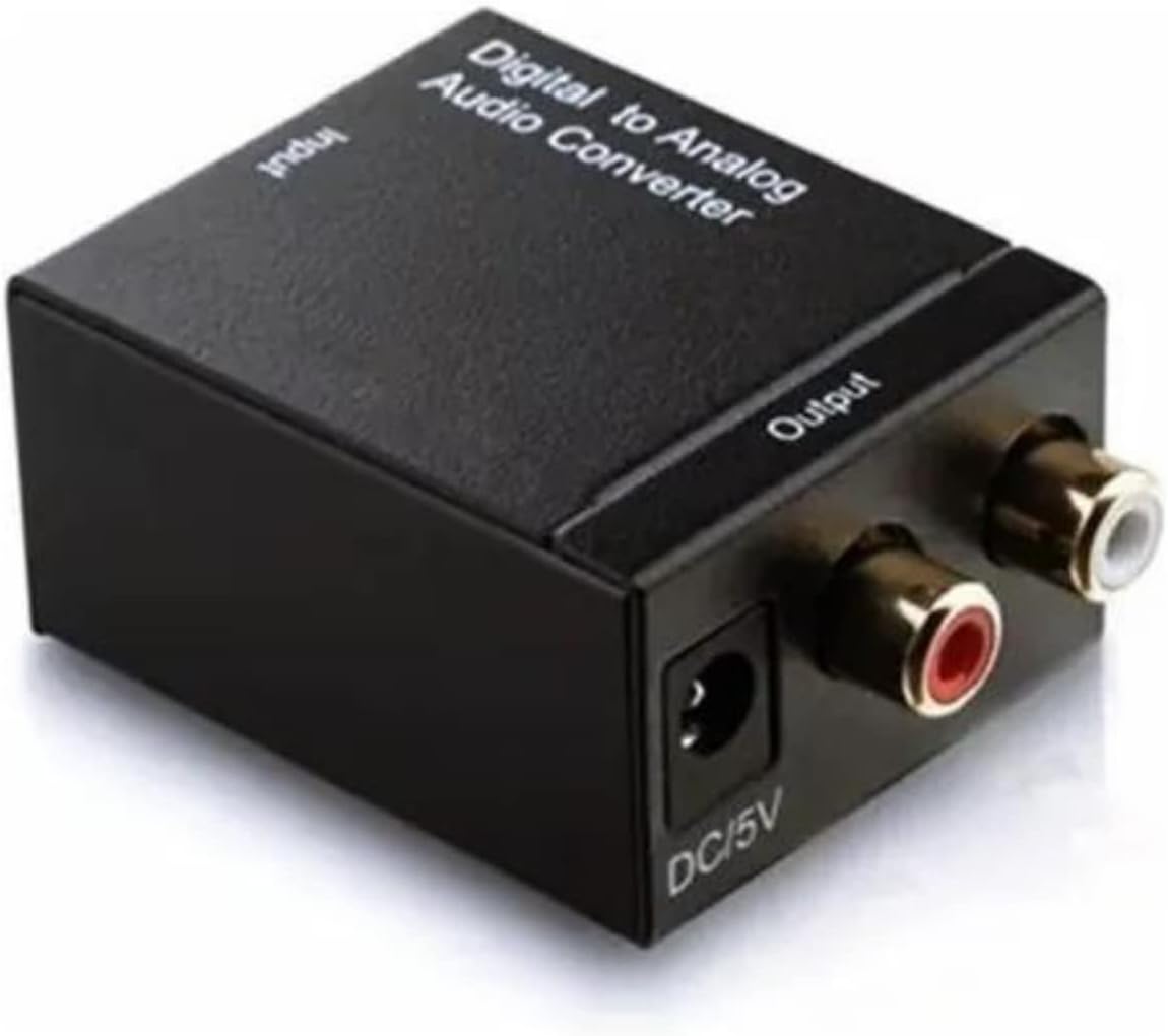 Kit Conversor Óptico Coaxial Digital + Cabo Óptico Smart Tv | Amazon.com.br