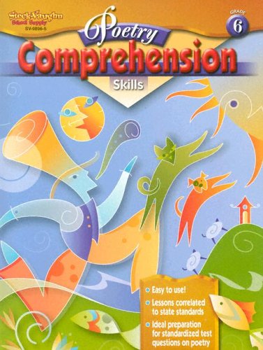 Poetry Comprehension Skills Grade 6: Steck-Vaughn: 9780739898963 ...