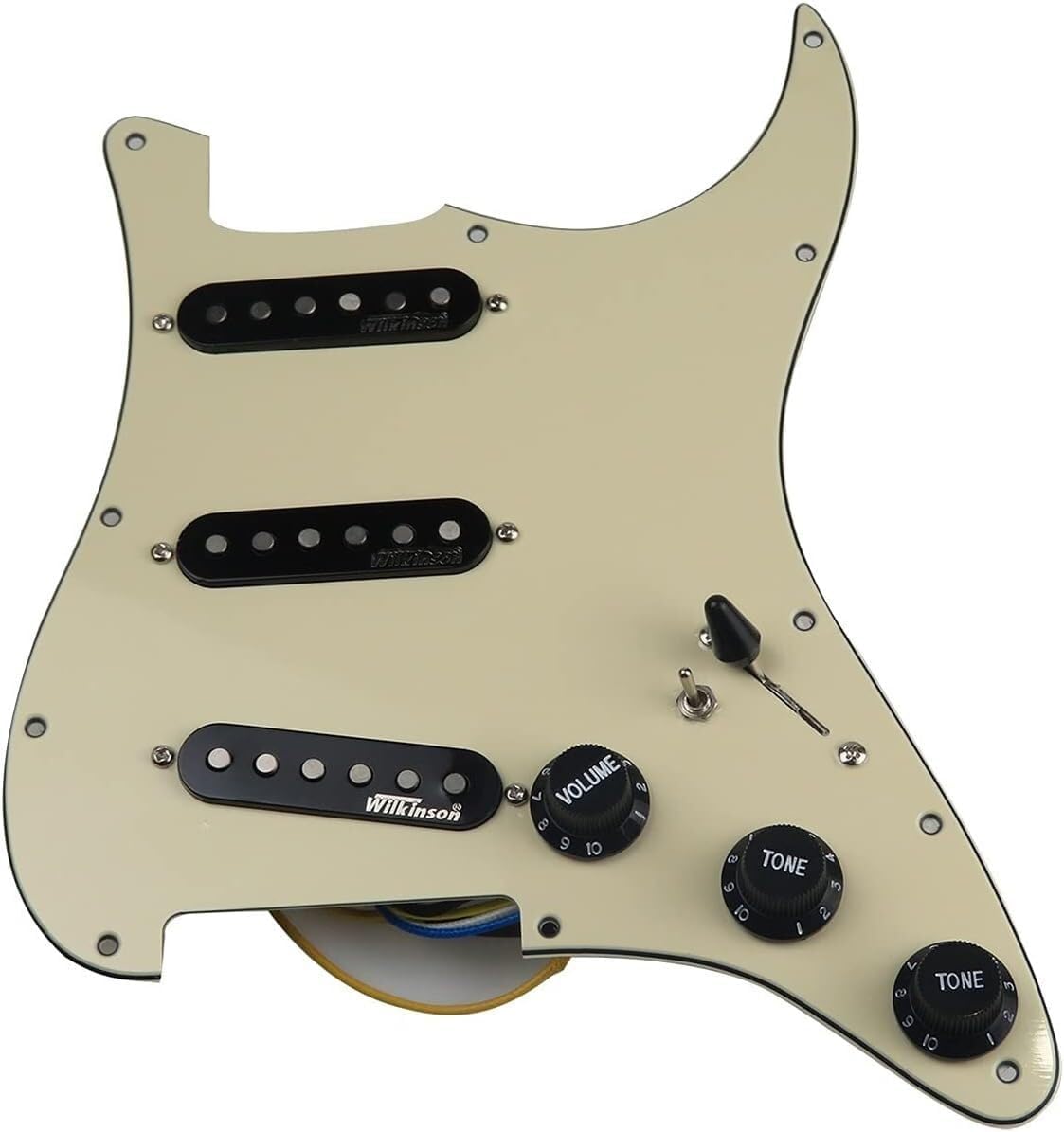 Amazon.com - DEKOQ Guitar Pickup, Pre-Wired 7-Way Full-Load Pre-Wired ...