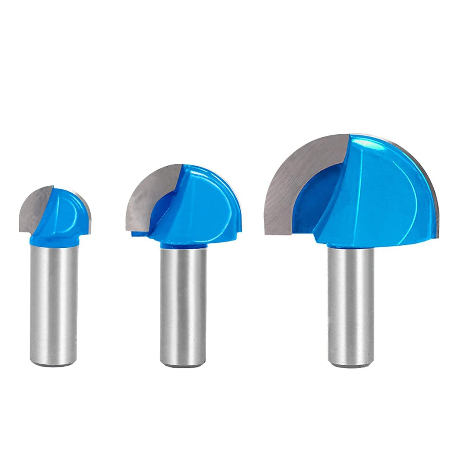 3-Piece Core Box Router Bit Set for DIY Woodworking Nepal | Ubuy