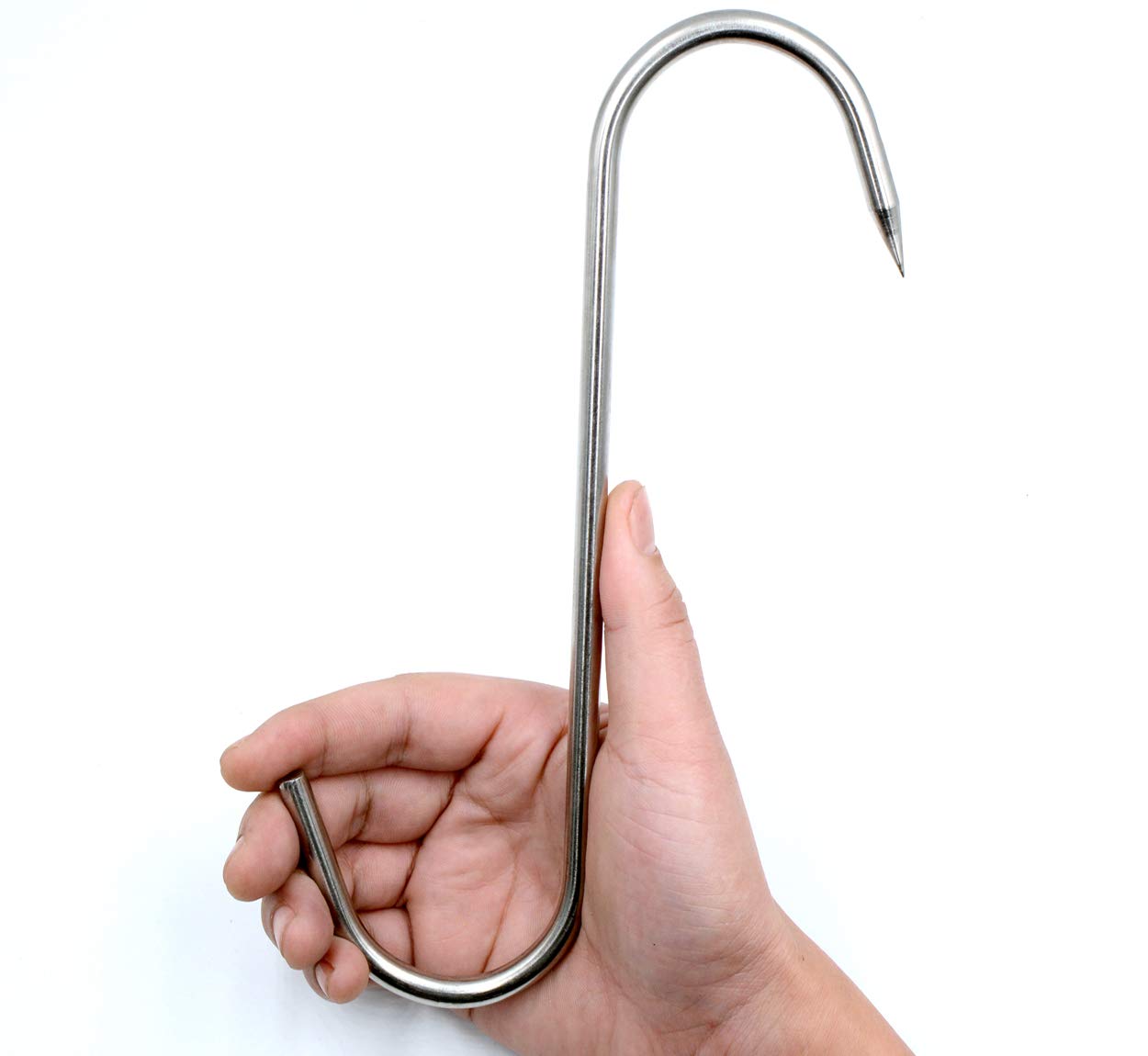 Alele Meat Hook 4pack Heavy Duty S-Hooks 10" Stainless Steel Meat Hooks ...
