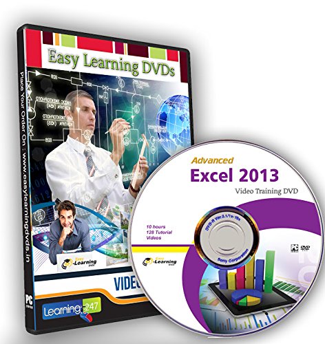 Easy Learning Advanced Microsoft Excel 2013 Tutorial Video DVD : Amazon ...