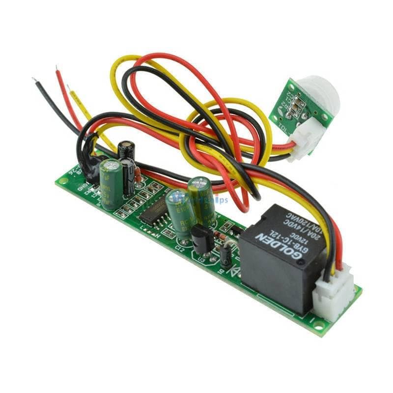 Unbranded 12V 5A PIR Motion Sensor Detector Module - Pyroelectric ...