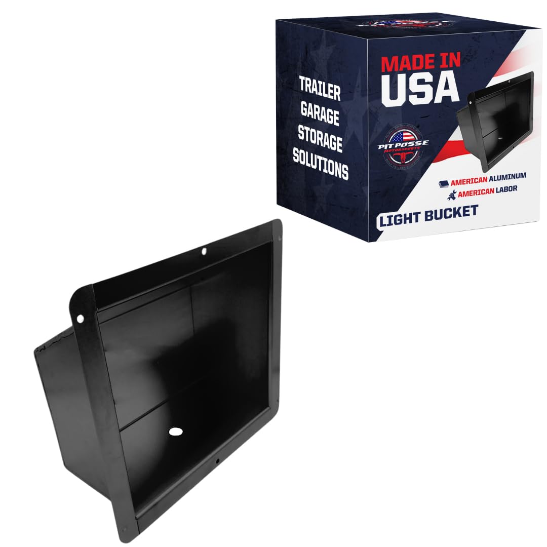 Recessed Light Box Utility Trailer
