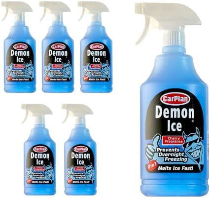 CarPlan Demon Ice, Ice Preventer and De-Icer and 1 Litre (Pack of 2 ...