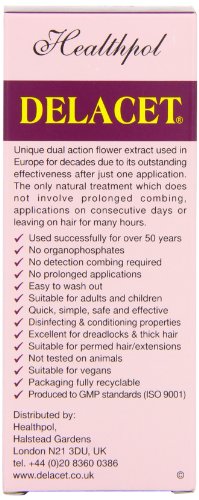 Healthpol Delacet Head Lice Repellant 100Ml - Want It All