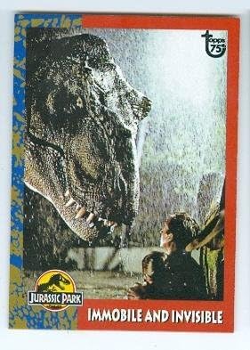 T Rex Jurassic Park trading card 2013 Topps Seventy Fifth #99 at Amazon ...