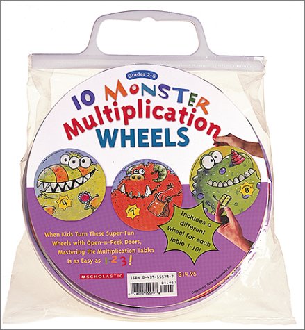 10 Monster Multiplication Wheels: Scholastic Inc: 9780439155793: Amazon ...
