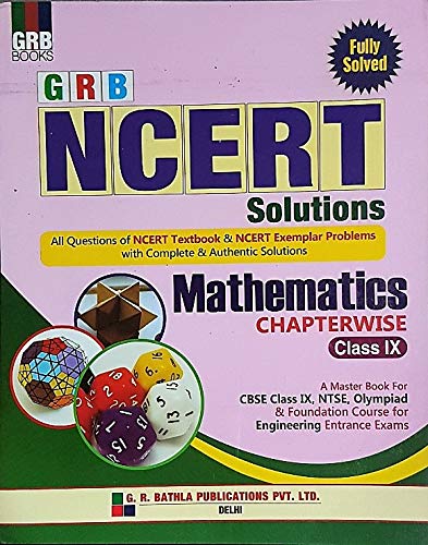 GRB - Class 9 Mathematics NCERT Solutions : M. Gupta: Amazon.in: Books