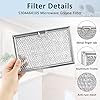 Amazon.com: WB06X10608 5304464105 5304509444 Microwave Grease Filter ...