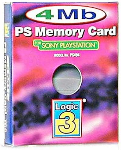 Memory card 4 mb grise pour Playstation : Amazon.fr: Jeux vidéo