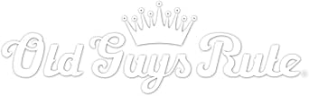 Amazon.com : OLD GUYS RULE Sticker for Men | Crown Script | Cool Wall ...