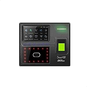 ZKTeco uFace 402 Face Time Attendance Machine, 4 Inches: Buy Online at ...