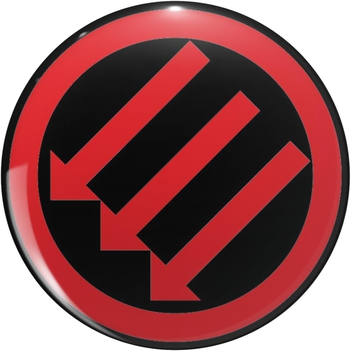 Amazon.com: Anti Fascist Three Arrows Iron Front Lapel Pin Cute Brooch ...