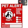 Amazon.com: Pet Inside Sticker - Please Rescue Our Pets, Save Our Pets ...