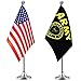 Amazon.com: LoveVC US Army Gold Crest Desk Flag Small Mini USA Military ...