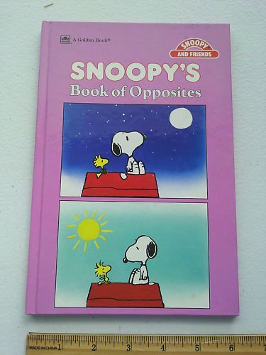 Snoopy's Bk Of Opposites Concept: Golden Books: 9780307109316: Amazon ...