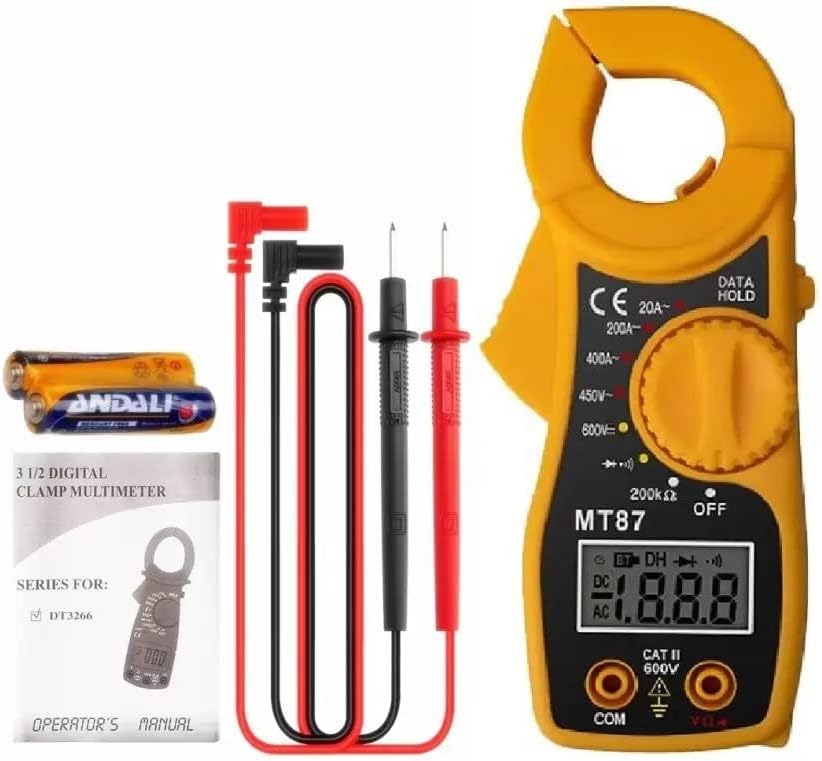 SG FLASH Mt-87 Mini Pocket Handheld Portable Digital Clamp Meter ...