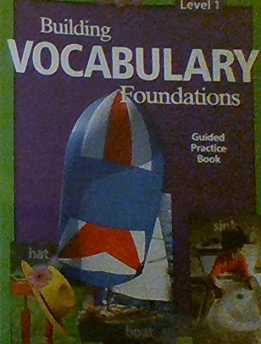 Building Vocabulary From Word Roots -Guided Practice Book Level 1 (2007 ...