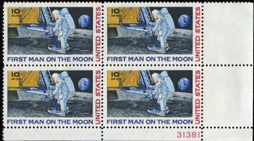 Neil Armstrong Man On The Moon Stamp