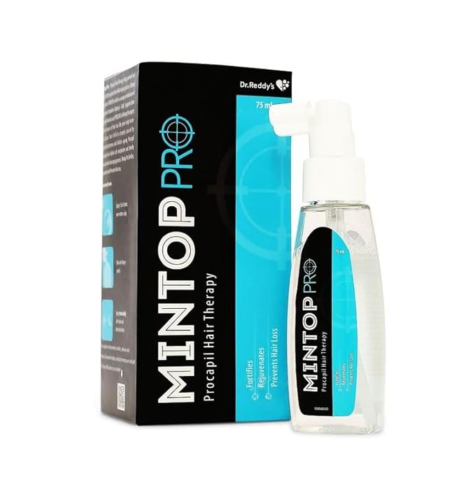 Dr. Reddy’s Mintop Pro Hair Serum For Women & Men | Prevents Stress ...