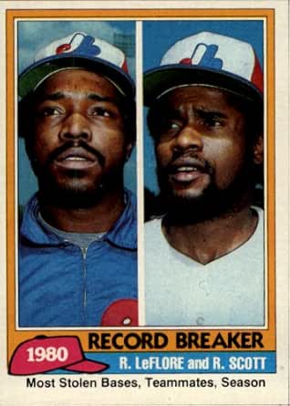 Amazon.com: 1981 Topps Baseball Card #204 Rodney Scott : Collectibles ...