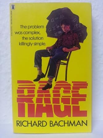 Rage: BACHMAN, Richard (pseud of Stephen KING): 9780450053795: Amazon ...