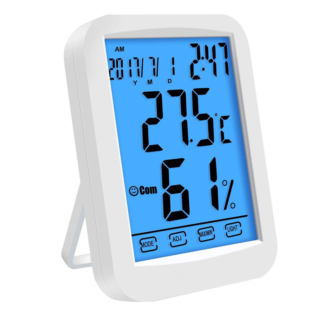 Hygrometer Humidity Gauge Indicator Digital Indoor Thermometer Room ...