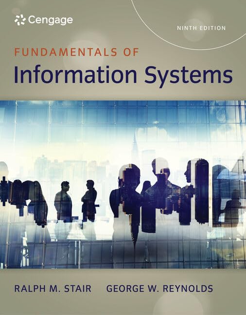 Amazon.com: Fundamentals of Information Systems: 9781337097536: Stair ...