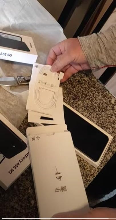 Samsung Galaxy A55 5G Smartphone Dual-SIM RAM 8 GB / Interner Speicher ...